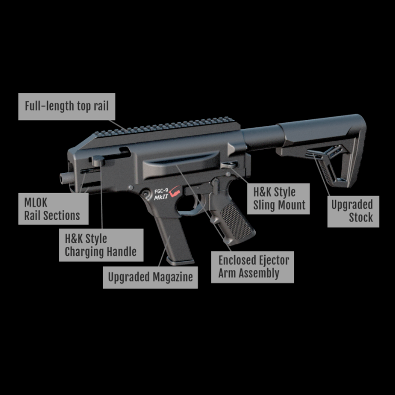 FGC 9 3D Printed Gun | Files