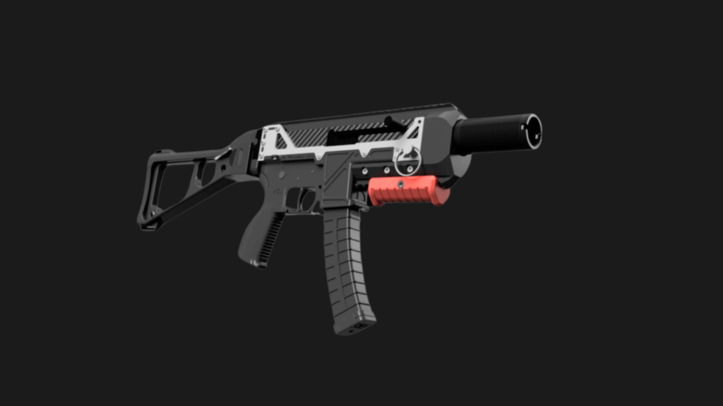 Carbon Alloy Mac Upper | 3D Gun Builder